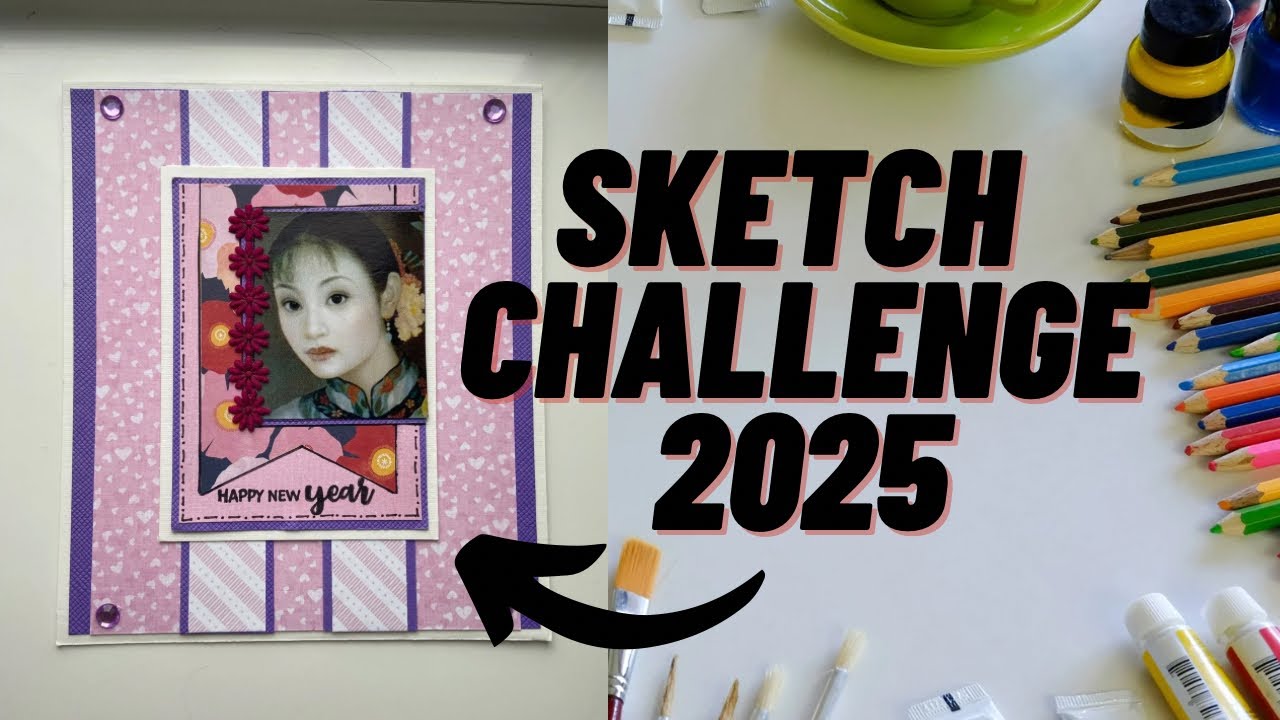 One Sketch Challenge Let’s Start 2025 With Bang With New Sketch # ...
