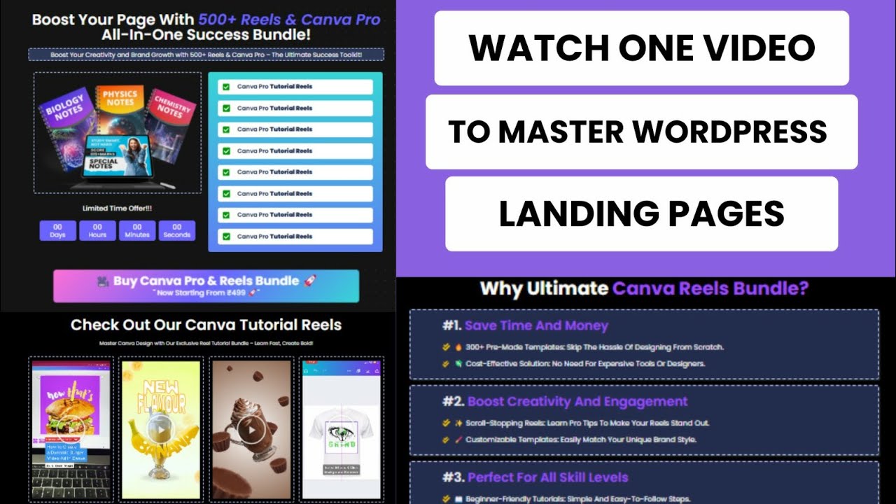 Master Landing Pages in WordPress: Step-by-Step Tutorial - YouTube