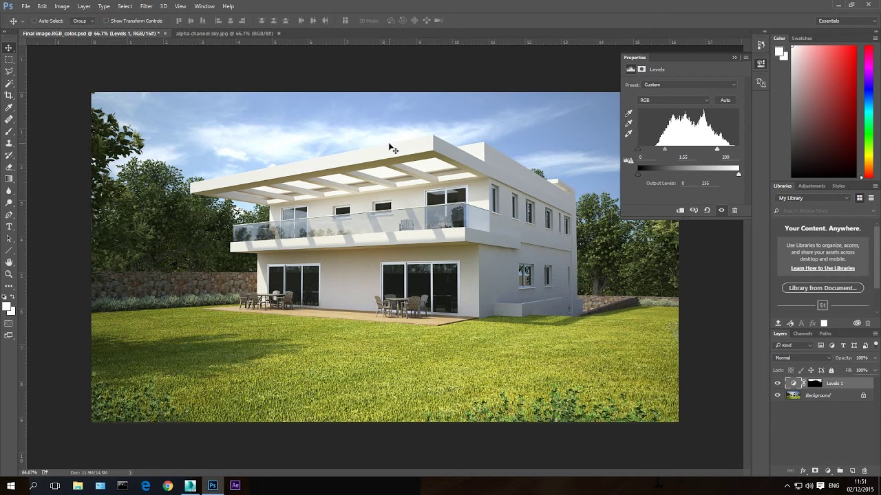 Exterior modeling in 3ds max Part 13 Bonus - YouTube
