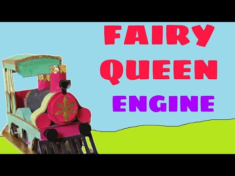 How to make a Fairy Queen engine using cardboard | Engine | - YouTube