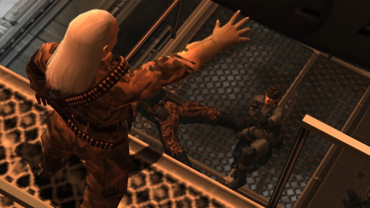 METAL GEAR SOLID 2 (2001) HD PS4 - Revolver Ocelot - YouTube