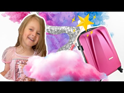 Akasya finds her Princess Room and opens magical suitcase