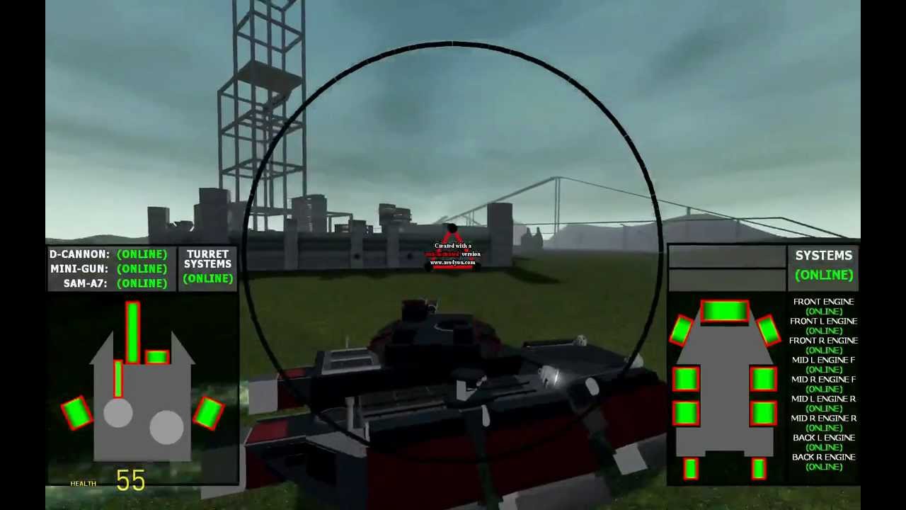 Gmod Wire E2 HHT-90 Hovertank - YouTube