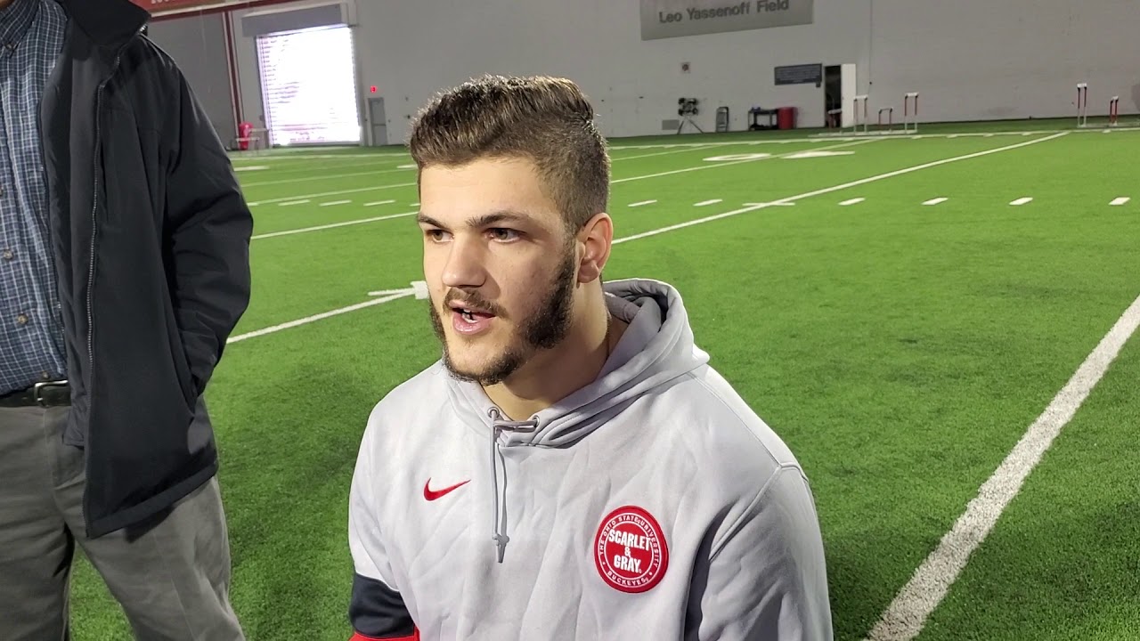 Ohio State tight end Jeremy Ruckert on bowl prep - YouTube