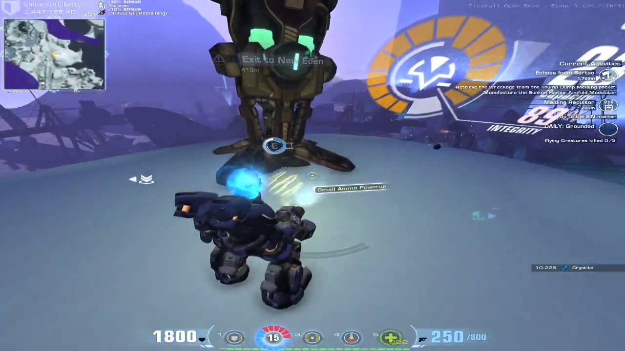 Firefall PvE Material Hunt - YouTube