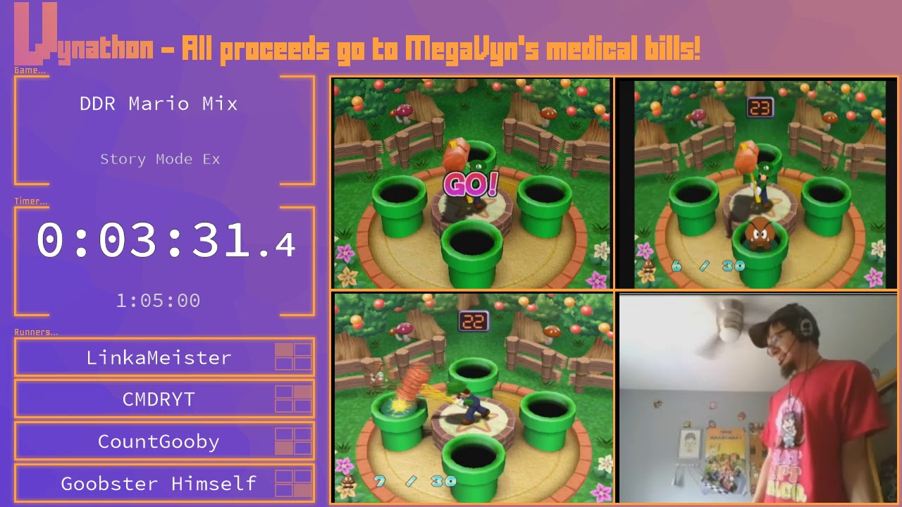 DDR: Mario Mix - Story Mode EX (Very Hard) in 1:02:56 by Gooby, CMDR ...