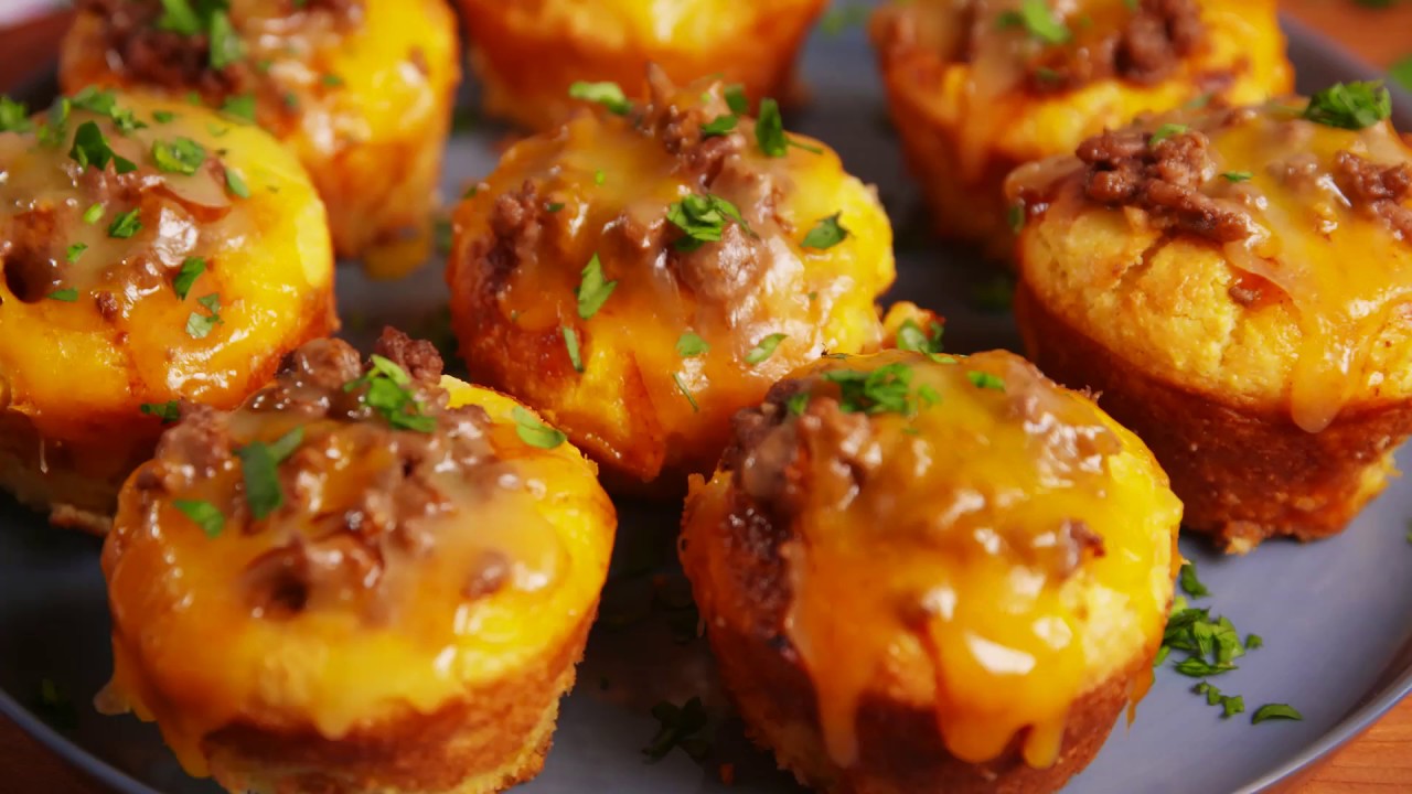 Mini Tamale Pies | Delish - YouTube