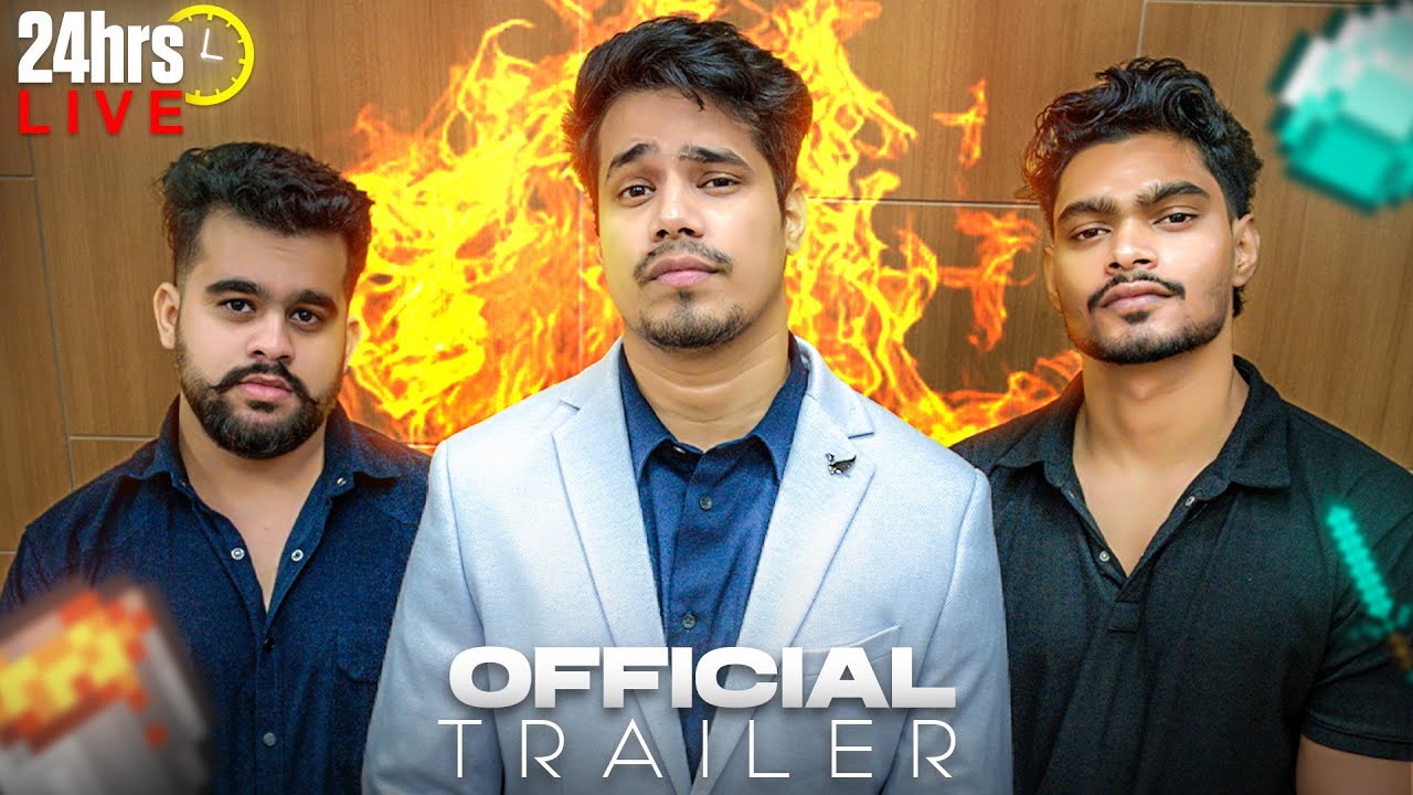 GamerFleet 24 Hrs MINECRAFT HARDCORE Stream | TRAILER - YouTube