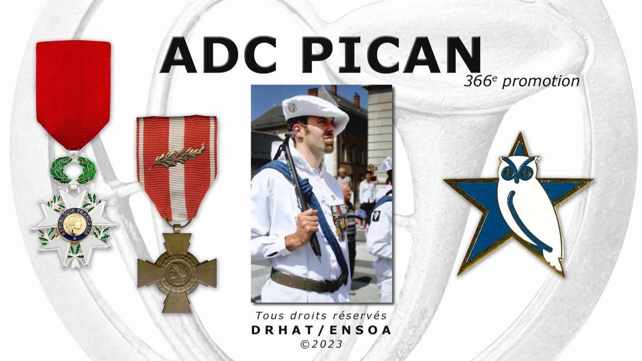 ADC Laurent PICAN, parrain de la 366e promotion de l'ENSOA. - YouTube