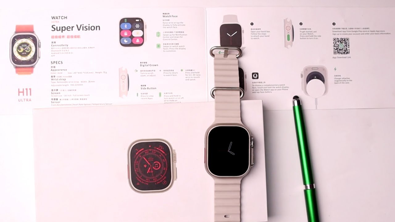 How Do I Strong Vibration in H11 Ultra Smartwatch - YouTube