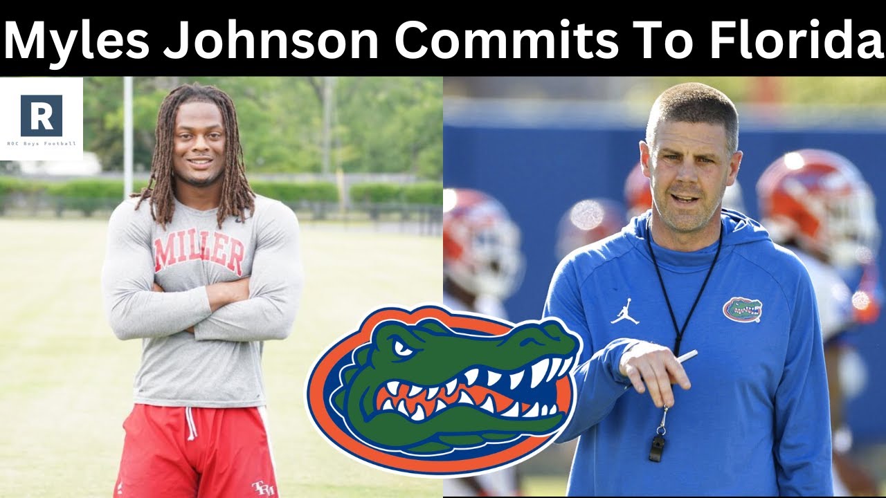 Myles Johnson Commits to Florida || Florida Gator Recruiting Update - YouTube