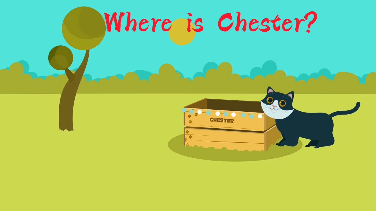 Prepositions: NEXT TO and BETWEEN - YouTube