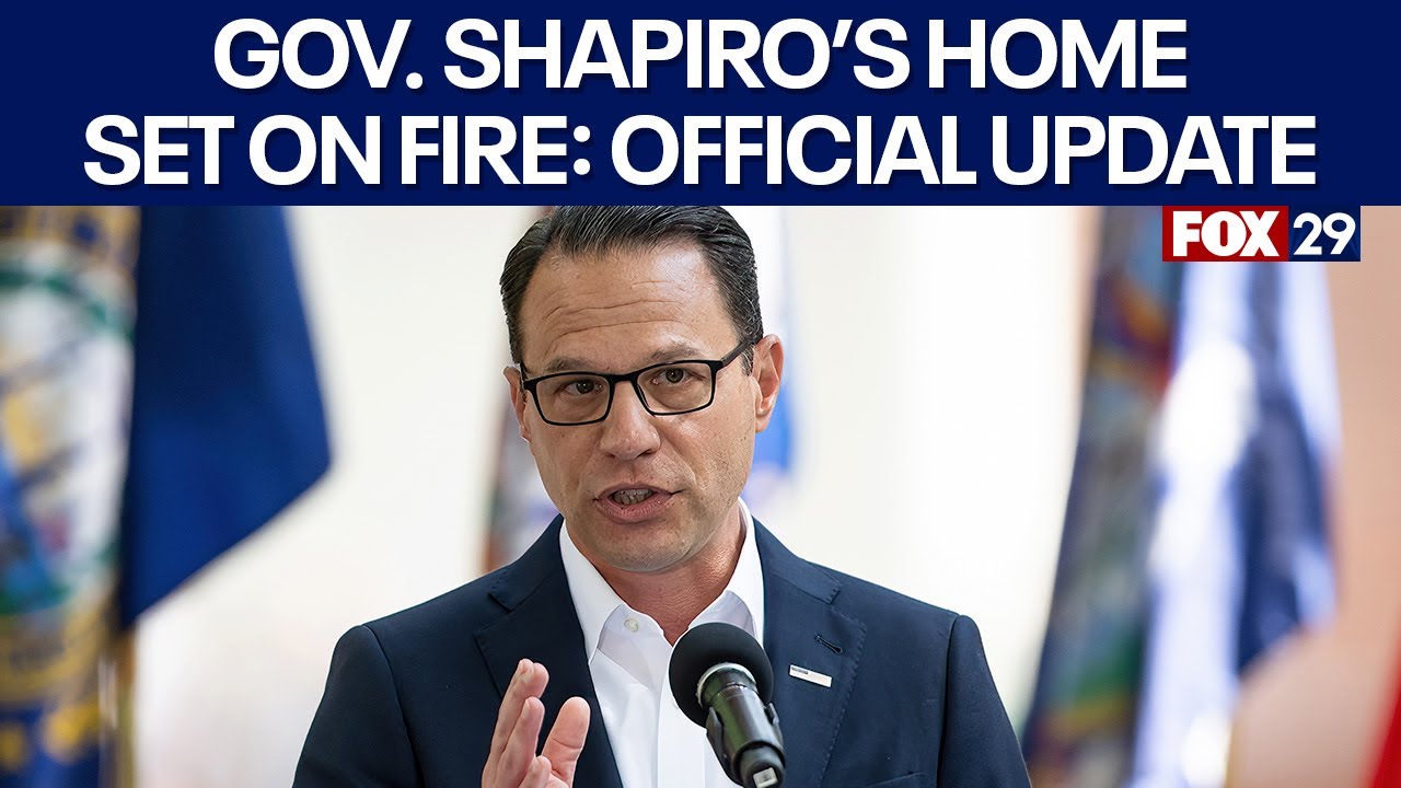Gov. Shapiro's home set on fire: Officials to provide update | FOX 29 ...