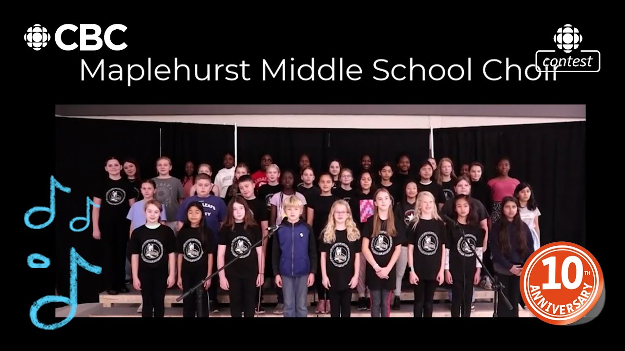 "Hallelujah" - Maplehurst Middle School (Choir) #cbcmusicclass - YouTube