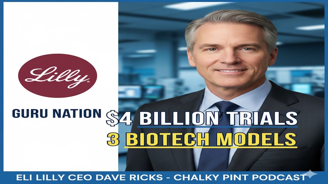 Eli Lilly $LLY CEO Reveals 3 Biotech Models & Why Trials Cost $4 ...