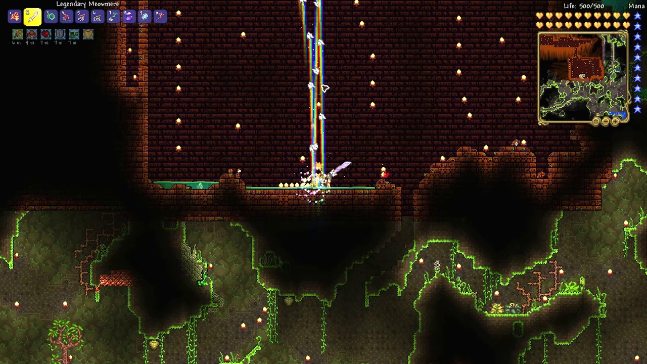 How to farm Golem boss again and again - Terraria 1.4 - YouTube