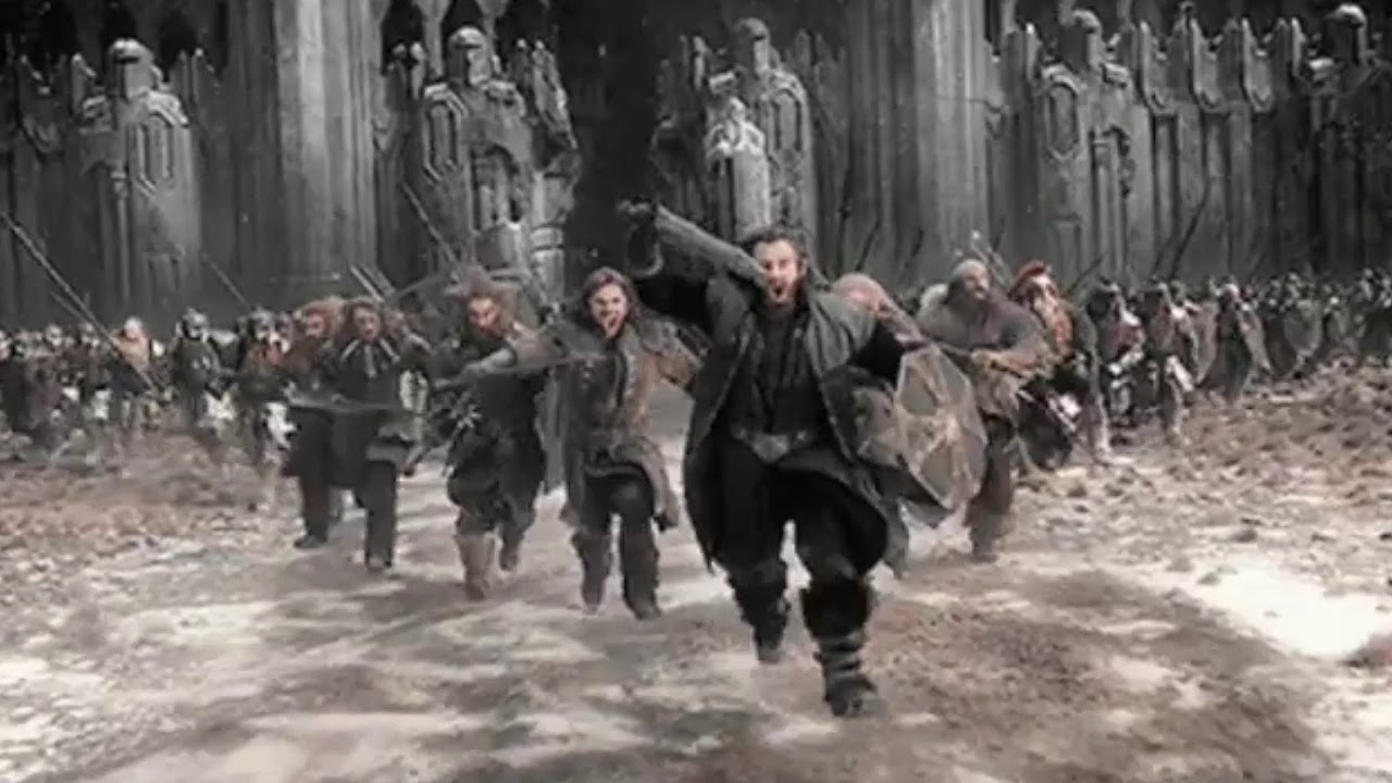 Misty Mountains (from the original Hobbit soundtrack) looped thrice ...