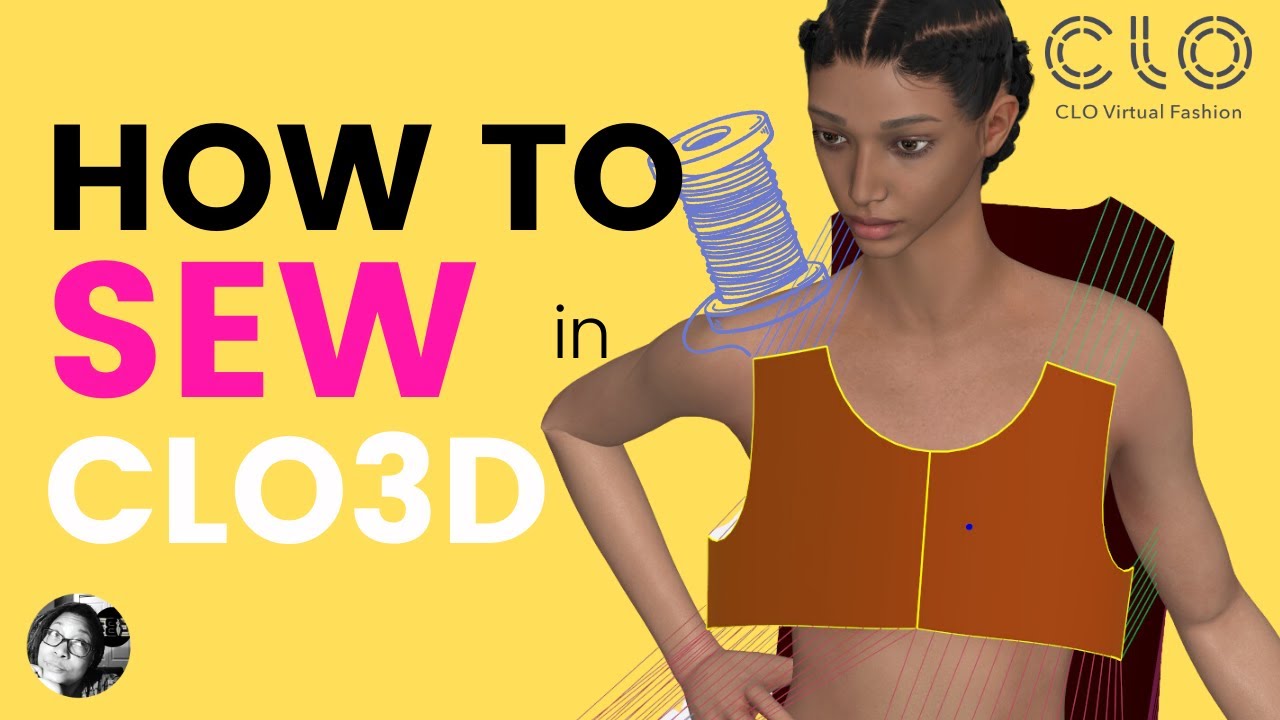 Sewing in CLO3D? Here's How! - YouTube