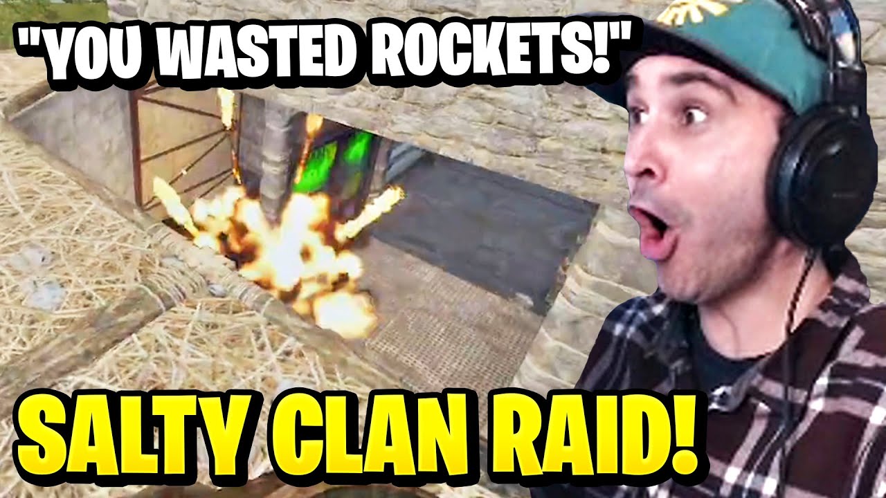 Summit1g Raids SALTY TOXIC Clans & Griefs Their Base in Rust ft. A1dan ...