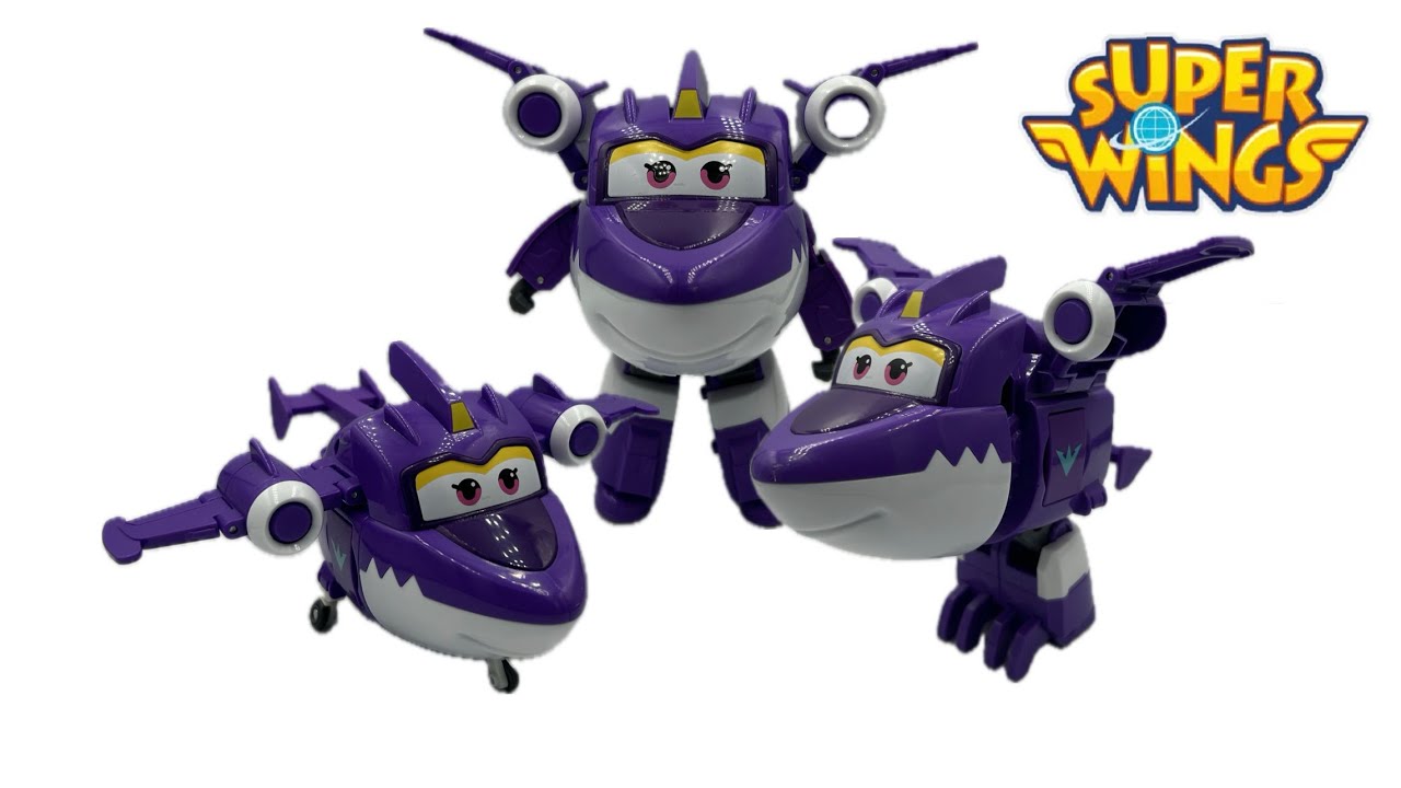 Sally | Super Wings Transformable Toy 출동! 슈퍼윙스l - YouTube