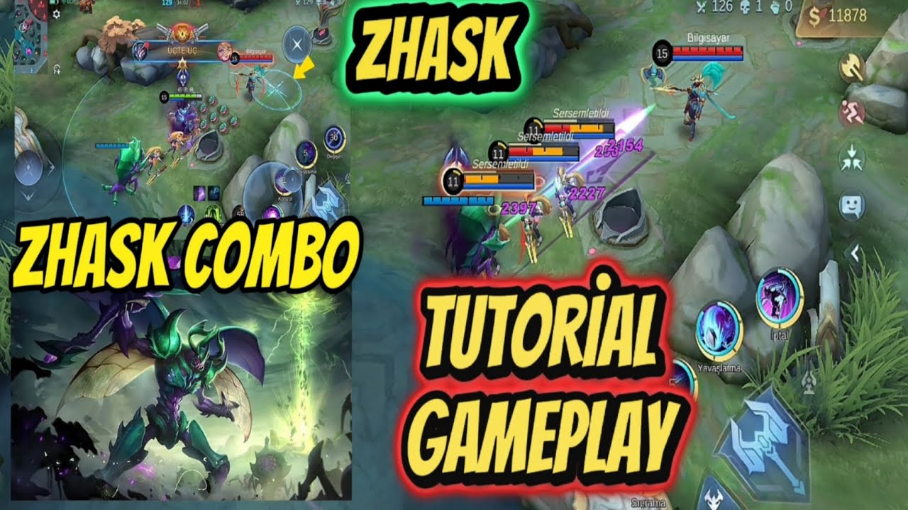 Zhask Tutorial Combo Skill, Tips and Gameplay MLBB - YouTube