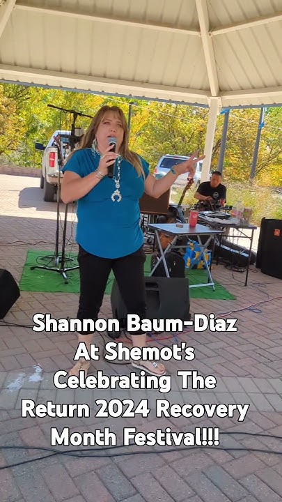 Shannon Baum-Diaz at The Celebrating The Return Recovery month Festival - YouTube