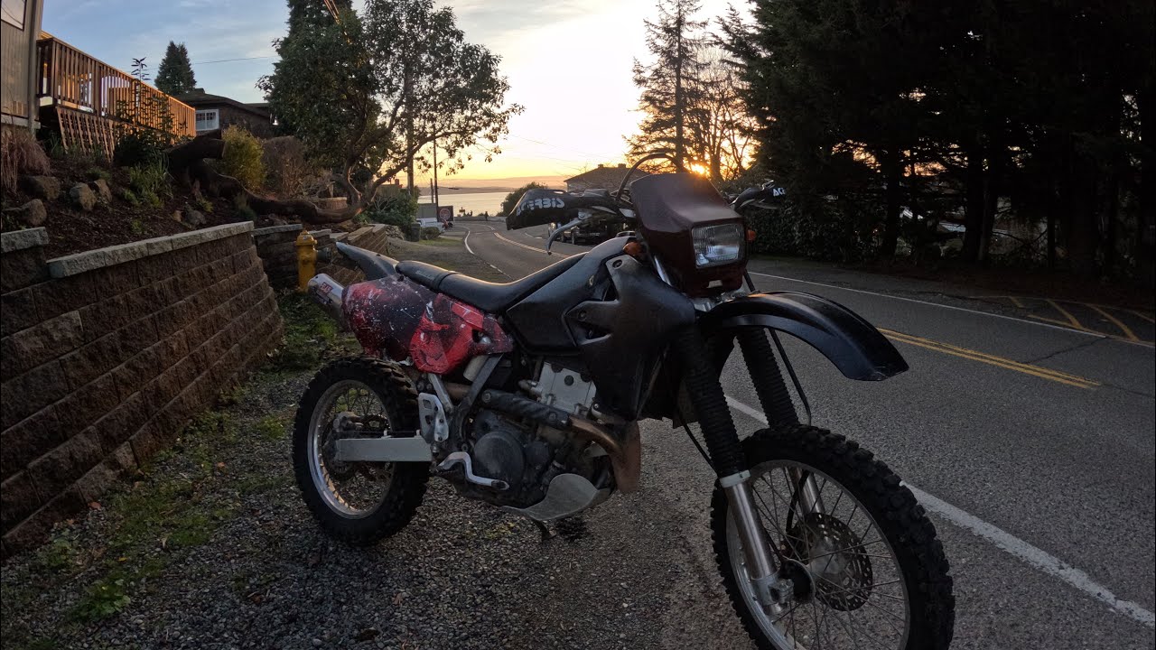 Riding DRZ 400 with headers and exhaust 🔥🔥🔥 - YouTube