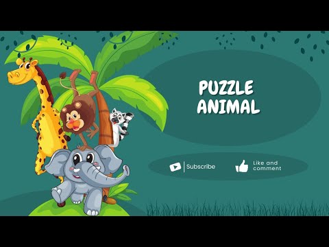 Making Animal Puzzle for Kids: Fun and educational activity. - YouTube