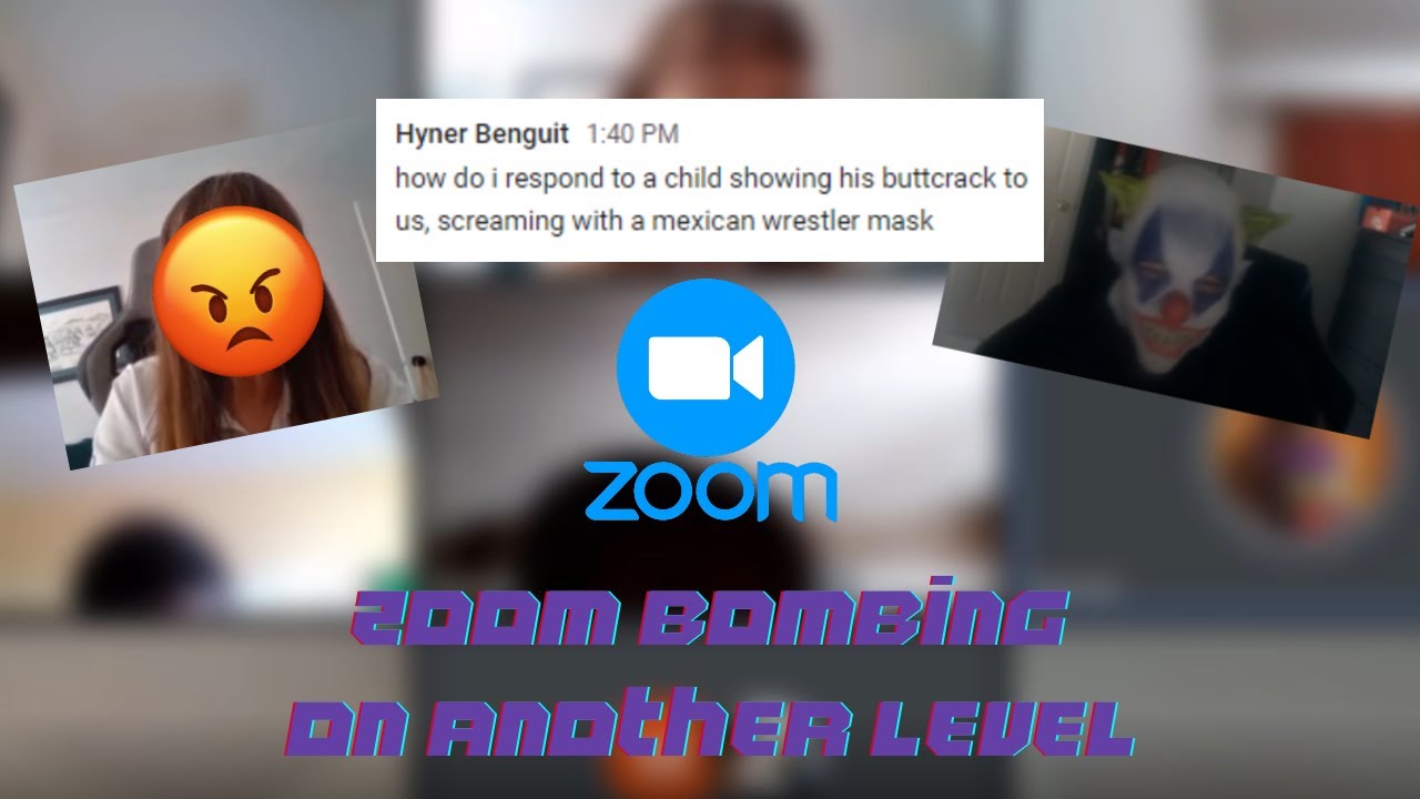 zoom bombing on another level 👿 - YouTube