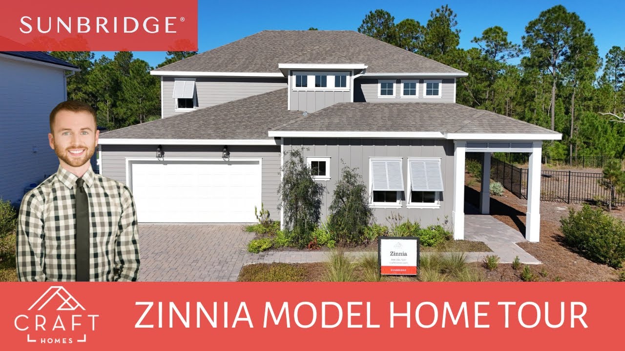 Sunbridge | Zinnia Model Tour | Craft Homes | St. Cloud Eco-Friendly ...