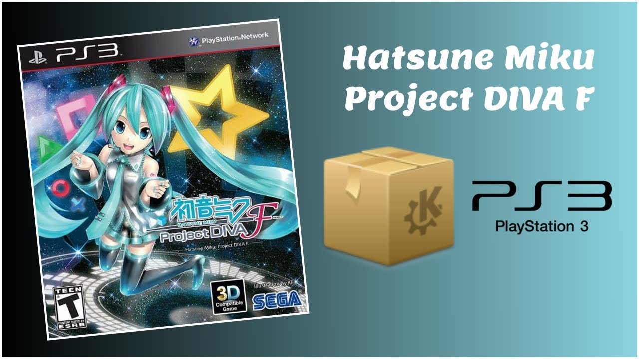 Hatsune Miku Project DIVA F PKG PS3 - YouTube