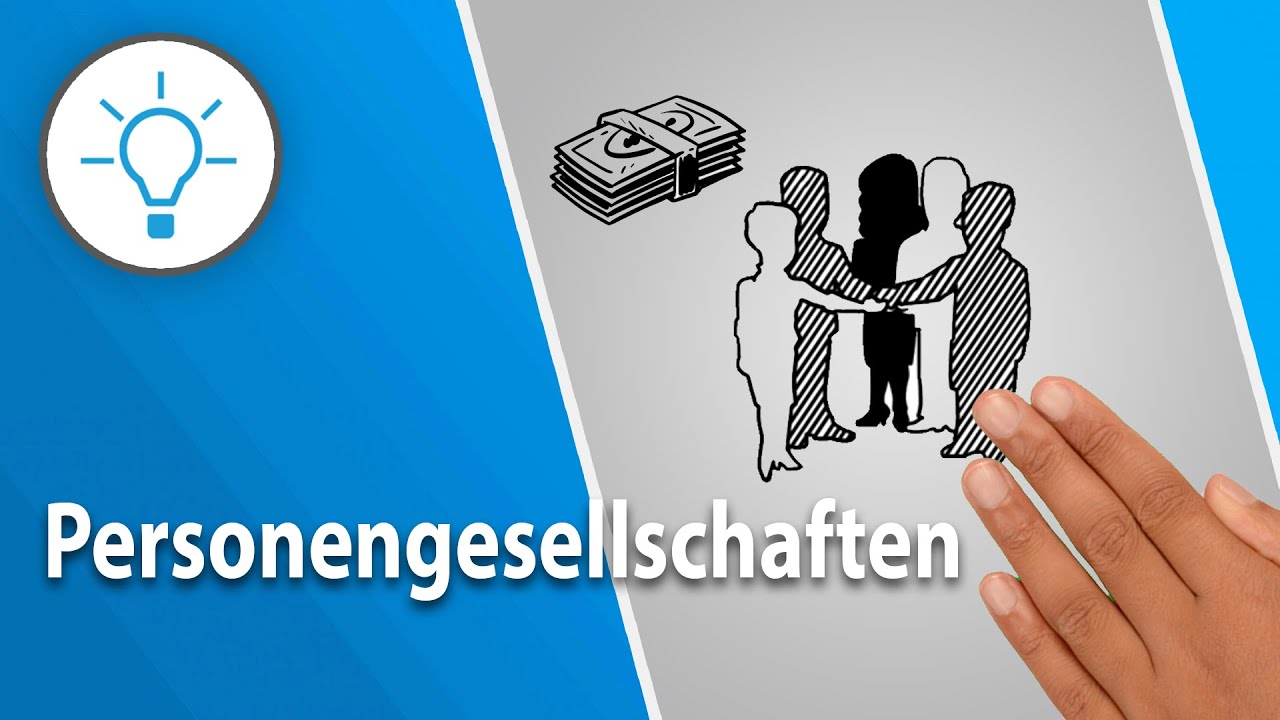 Personengesellschaften einfach erklärt (explain it simple - Erklärvideo ...