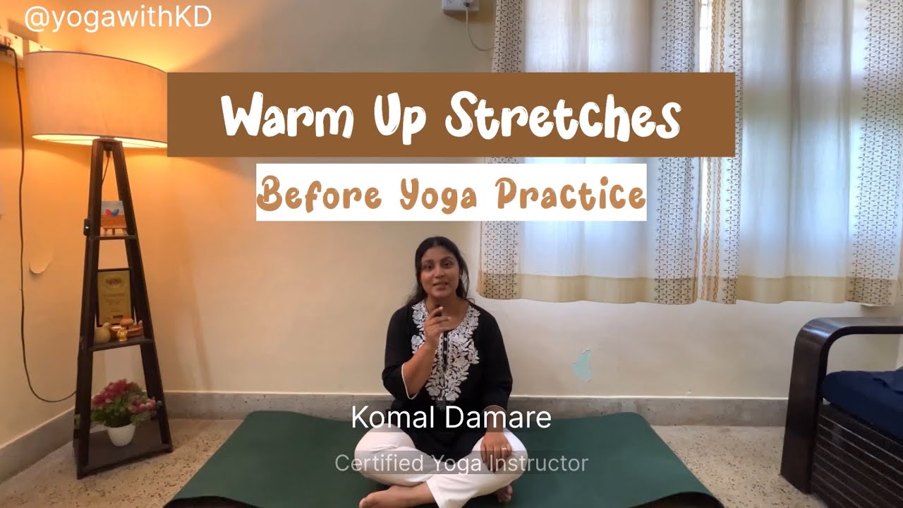 10 Minutes Daily Warm Up Stretches | Yogic Sukshma Vyayma Practice ...