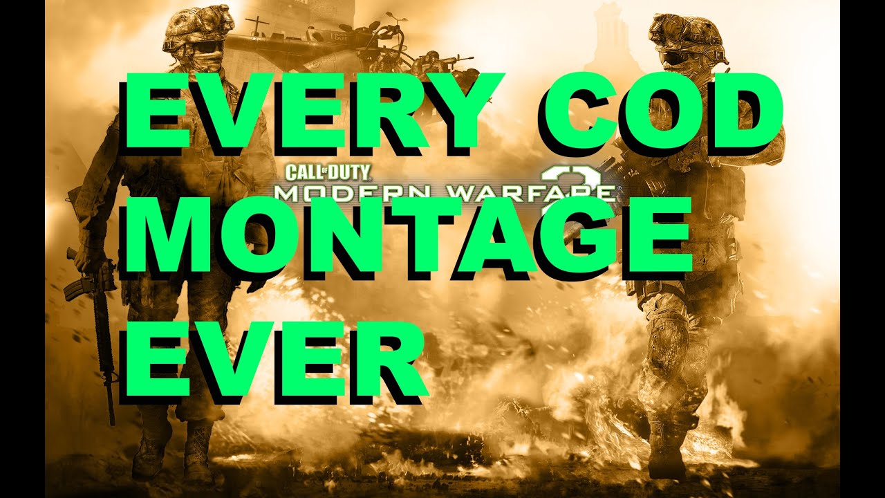 Every Cod Montage Ever - YouTube