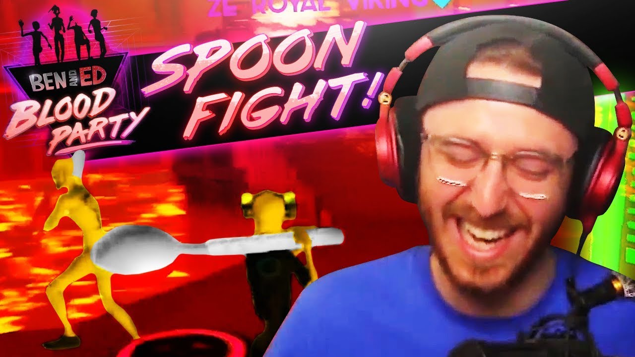 SPOON FIGHT!! - Blood Party Funny Moments - YouTube