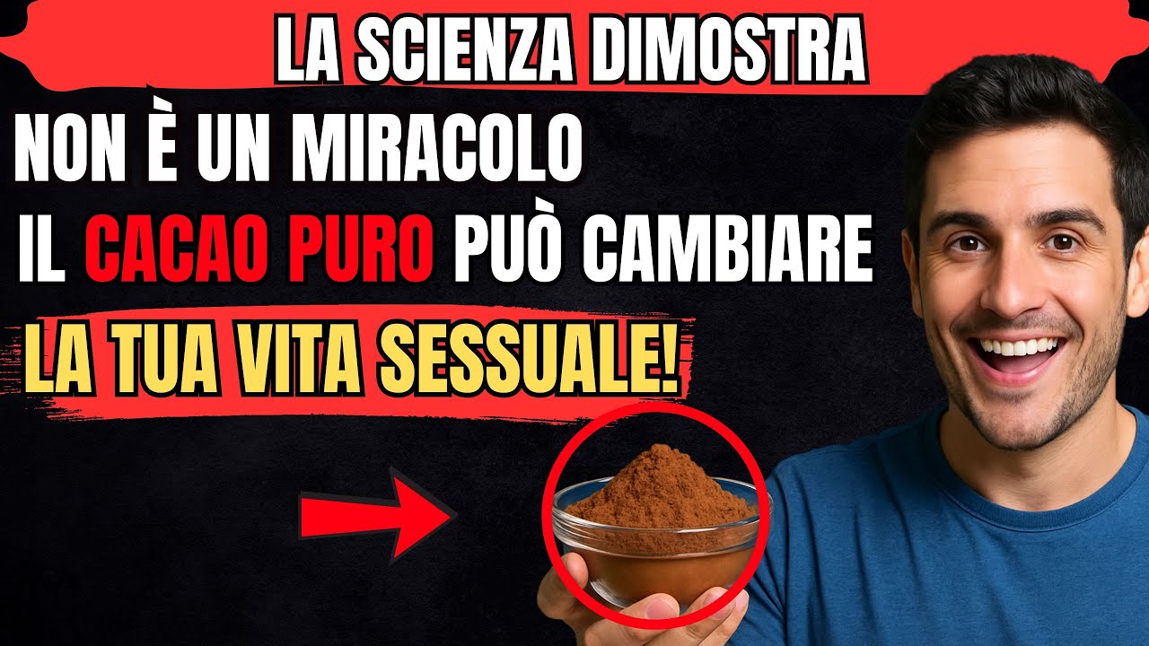 CACAO PURO: IL SEGRETO PER AVERE UN’EREZIONE FORTE E LA TUA ...