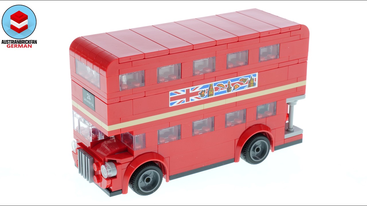 London Bus - LEGO Creator 40953 Speed Build - YouTube