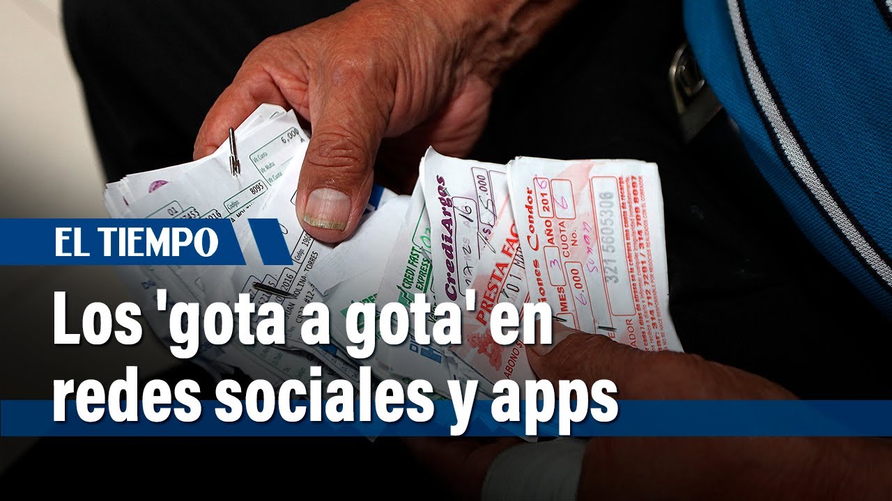 Hasta los gota a gota se mudaron a las redes sociales y aplicaciones ...