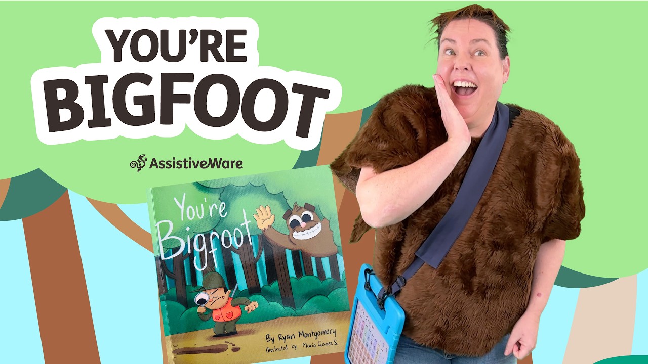 You're bigfoot - story read aloud - YouTube