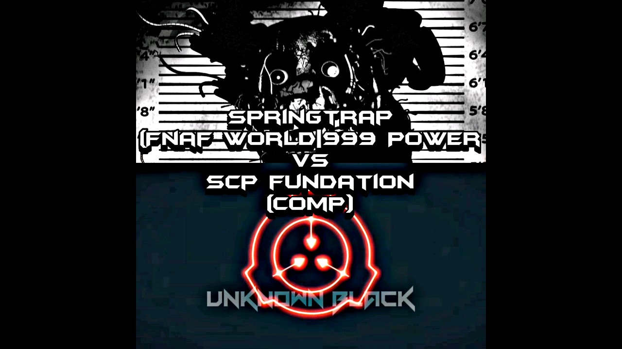 Composite Springtrap vs scp Fundation #fnaf #scpfoundation #versus # ...