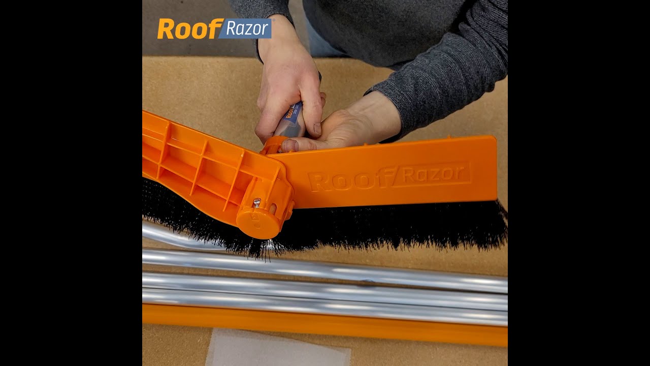 Roof Razor Roof Brush Unboxing and Assembly - YouTube