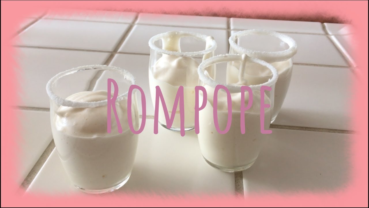 How to Make Rompope ♥︎ - YouTube