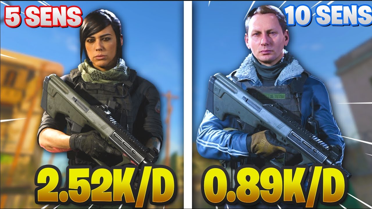 Low Vs High Sensitivity Best Controller Settings Modern Warfare