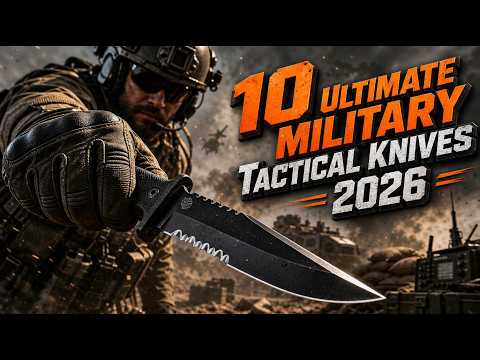 10 Ultimate Military Tactical Knives for Survival and Self Defense - Part 2