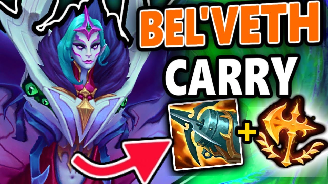 How I CARRY with LOSING LANES on BELVETH JUNGLE | Bel'veth Jungle ...