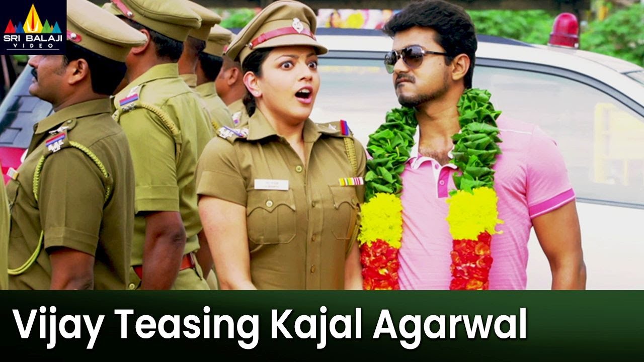 Vijay And Kajal In Jilla