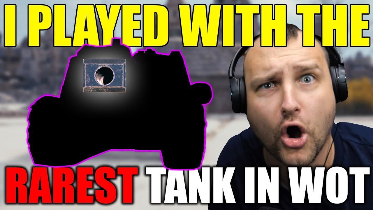 I Played with The RAREST Tank in World of Tanks! - YouTube