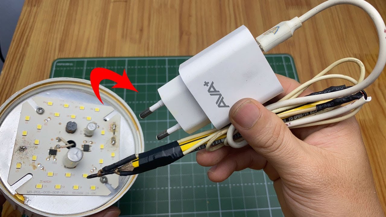Take an ordinary pencil and fix all the Led bulbs in your house! - YouTube