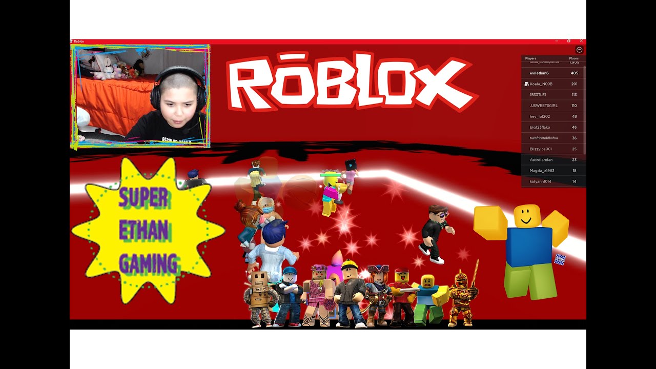 ROBLOX - SUPER ETHAN GAMING! PLAYS CRAZY ELEVATOR - YouTube