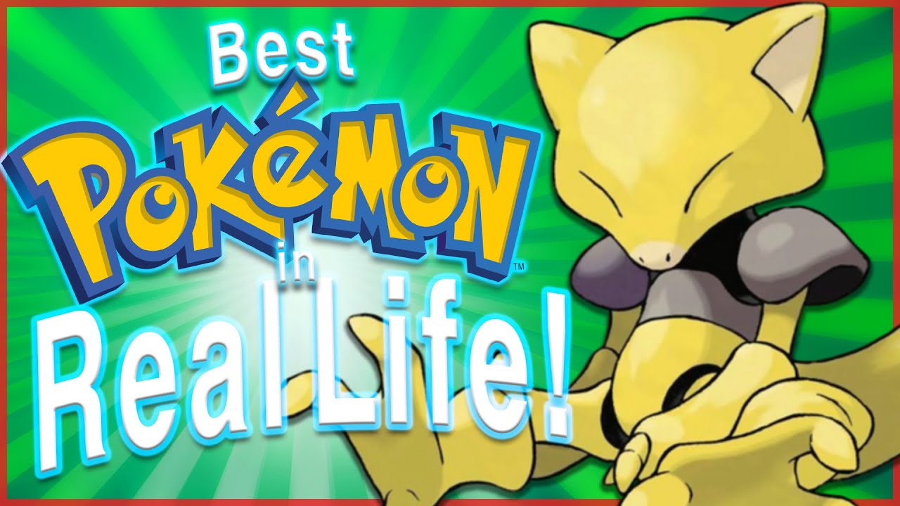 Top 5 BEST Pokémon to Have in Real Life! - YouTube